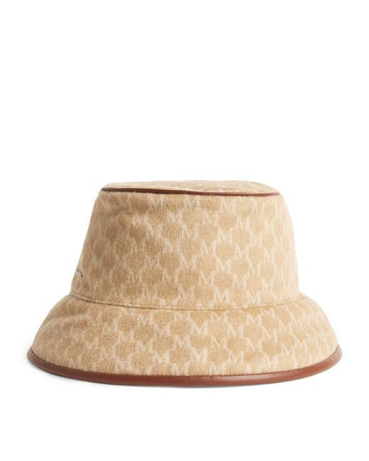 Max Mara Wool-Cashmere Bucket Hat in Natural | Lyst