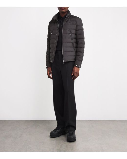 Moncler Down Alfit Puffer Jacket in Black for Men | Lyst