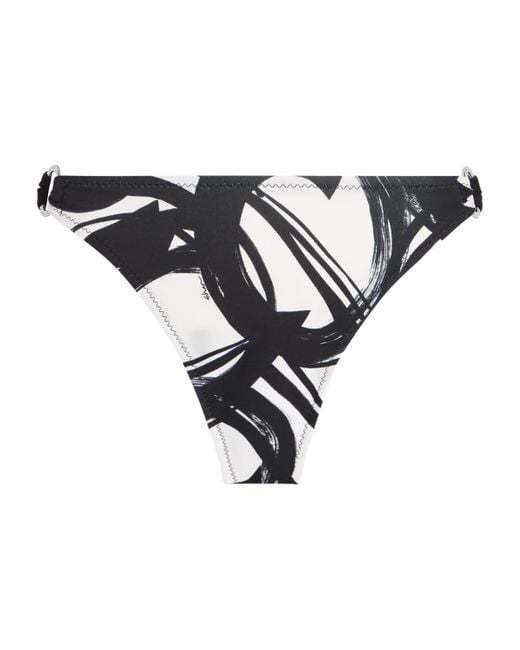 Shan Low-Rise Bikini Bottoms in Black | Lyst