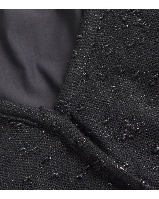 Christopher Esber Metallic Knit Imber Top in Black | Lyst UK