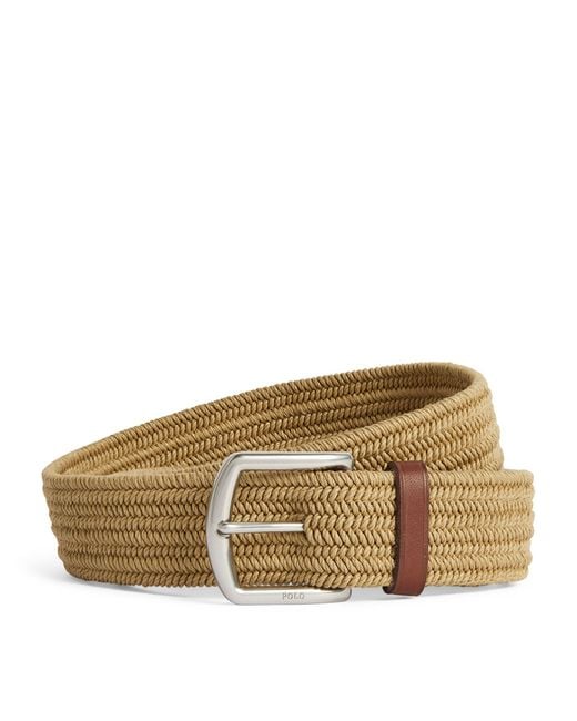 Polo Ralph Lauren Canvas Braided Belt in Brown (Natural) for Men | Lyst Polo Ralph Lauren Canvas Braided Belt in Brown (Natural) for Men | Lyst