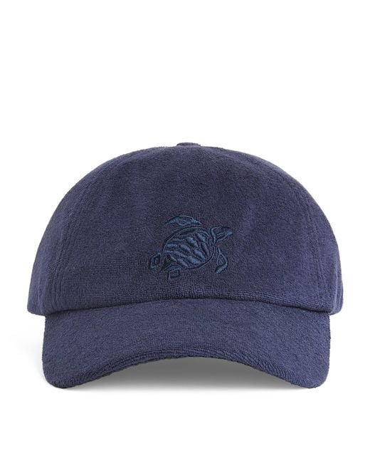Vilebrequin Embroidered Turtle Baseball Cap in Blue for Men | Lyst UK