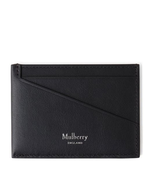 Mulberry Leather Camberwell Card Holder in Black for Men | Lyst