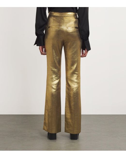 Veronica Beard X Poppy Delevingne Gracie Trousers in Natural | Lyst