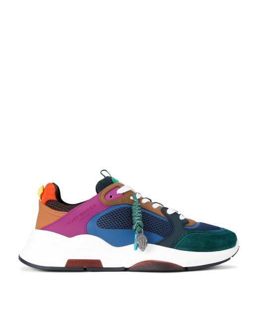 Kurt Geiger Suede Rosyton Sneakers in Blue for Men | Lyst UK