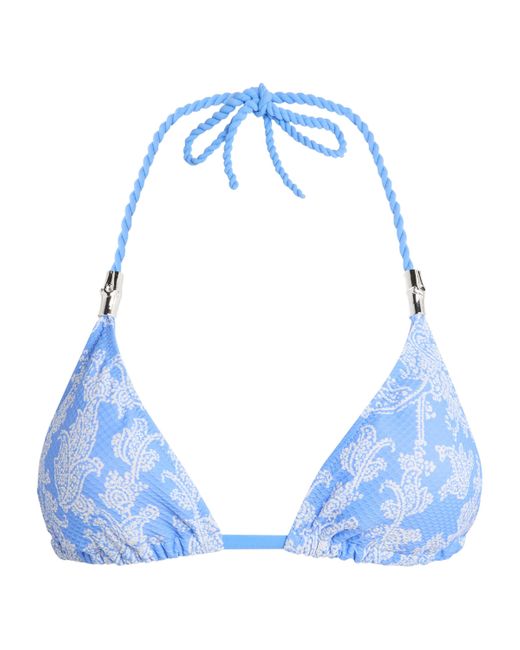 Heidi Klein Reversible Playa Paraiso Bikini Top in Blue | Lyst