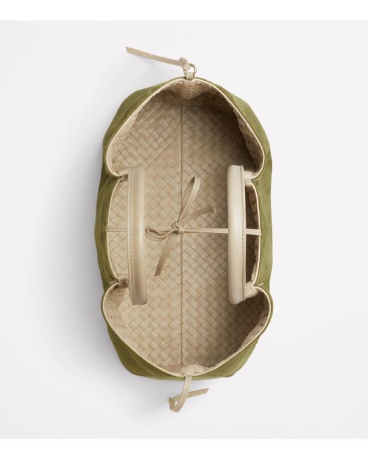 Bottega Veneta Small Leather Reversible Intrecciato Pinacoteca Tote Bag ...