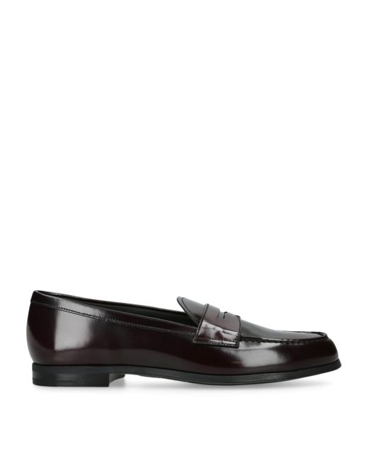 Church's Leather Natalie Loafers in Black | Lyst UK