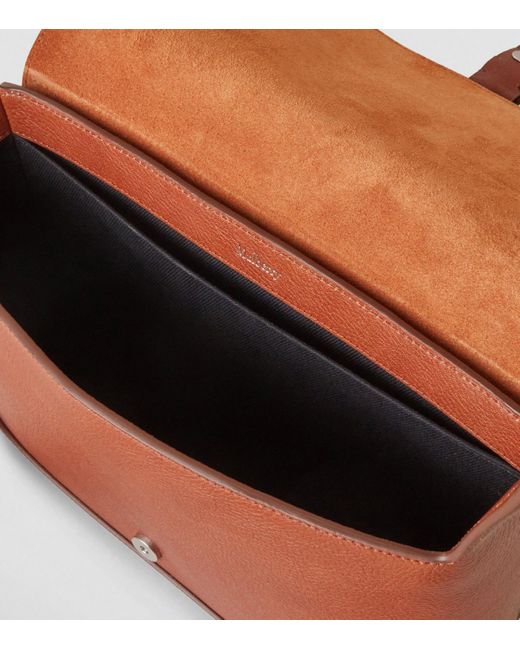 Mulberry Small Leather Chiltern Messenger Bag in Brown for Men | Lyst