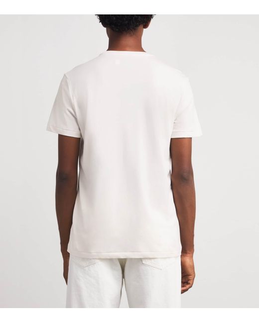 Polo Ralph Lauren Cotton Script Logo T-Shirt in White for Men | Lyst UK