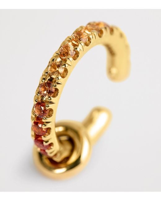 Spinelli Kilcollin And Sapphire Elara Single Ear Cuff in Natural | Lyst UK
