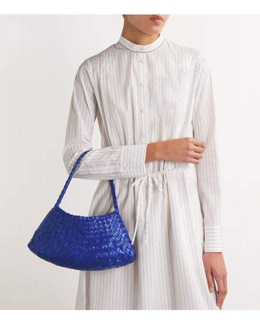 Dragon Diffusion Leather Rosanna Shoulder Bag in Blue | Lyst