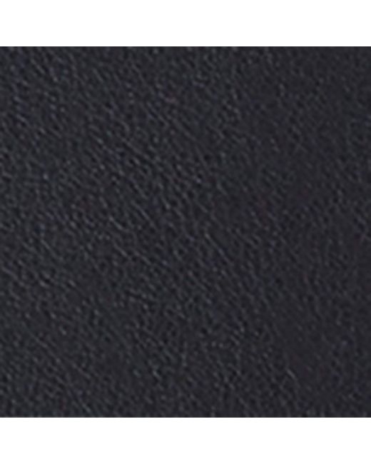 Mulberry Calfskin Logo Luggage Tag in Black | Lyst