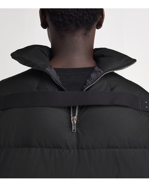 Rick Owens X Moncler Down Cyclopic Puffer Coat in Black for Men | Lyst UK