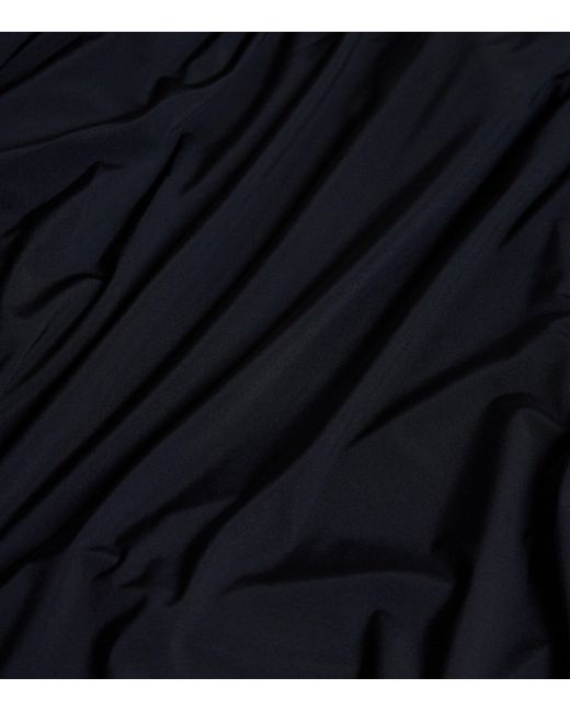 Skims Milky Sheer Midi Dress in Blue | Lyst UK