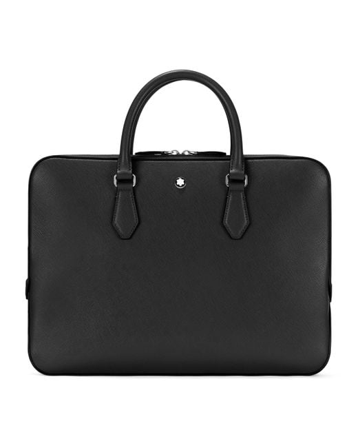 Montblanc Leather Sartorial Thin Document Case in Black for Men | Lyst