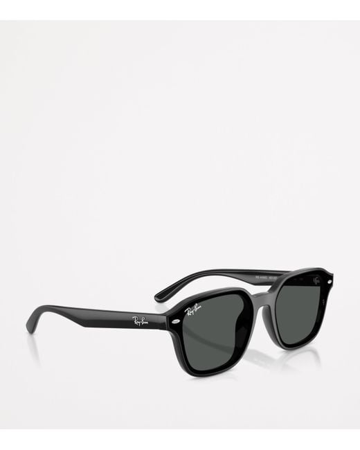 Ray-Ban Rb4458D Square Sunglasses in Black | Lyst UK