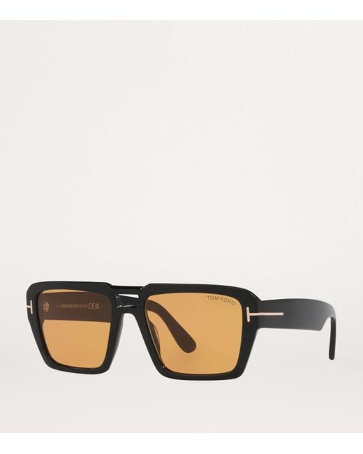 Tom Ford Acetate Redford Tr Sunglasses in Brown | Lyst