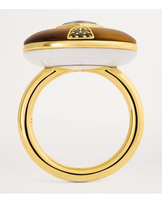 Emily P. Wheeler And Mixed Stone Balance Ring in Metallic | Lyst
