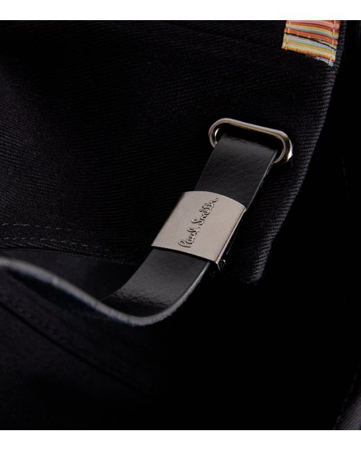 Paul Smith Signature Stripe Baseball Cap in Black for Men | Lyst UK