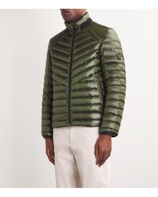 Bogner Lightweight Down Liman Puffer Jacket in Green for Men | Lyst