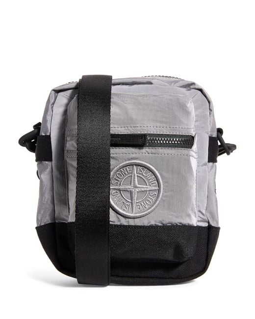 Stone Island Compass Cross-Body Bag in Black for Men | Lyst