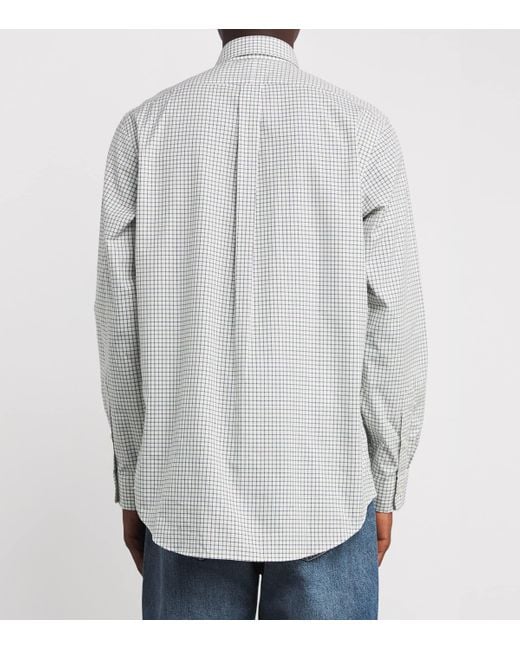 Polo Ralph Lauren Cotton Poplin Classic Fit Check Shirt in Blue for Men ...