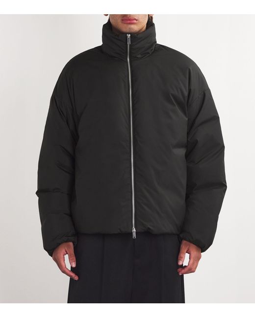 Studio Nicholson Goose Down Puffer Coat in Black for Men | Lyst