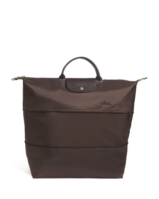 Longchamp Medium Expandable Le Pliage Travel Bag in Brown | Lyst Canada
