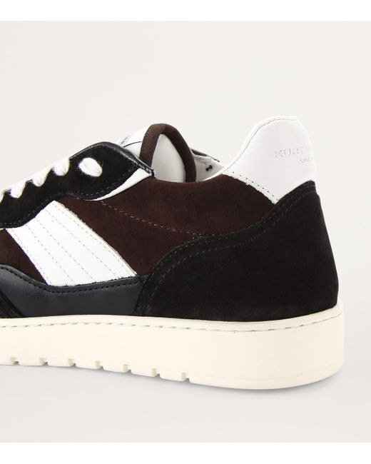 Kurt Geiger Leather Benn Sneakers in Black for Men | Lyst