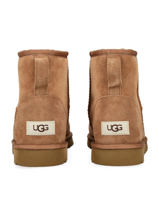UGG Suede Mini Boots in Brown for Men | Lyst