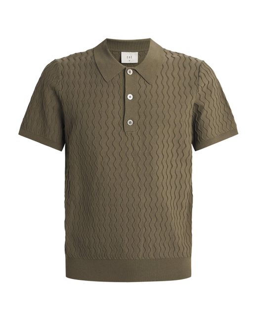 Che Studios Cotton Quinn Polo Shirt in Green for Men | Lyst UK