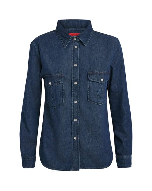 MAX&Co. Denim Shirt in Blue | Lyst UK