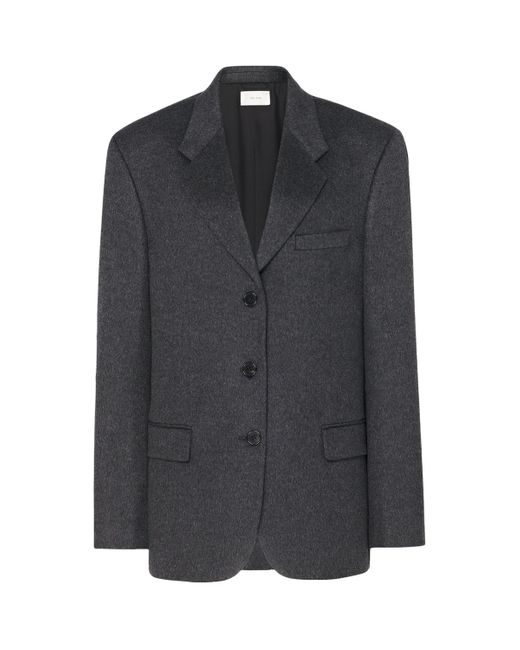 The Row Lasonne Goat Cashmere Blazer in Black | Lyst