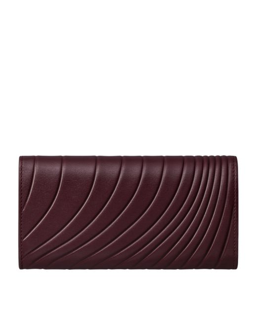 Cartier Leather Panthère De International Wallet in Purple | Lyst UK