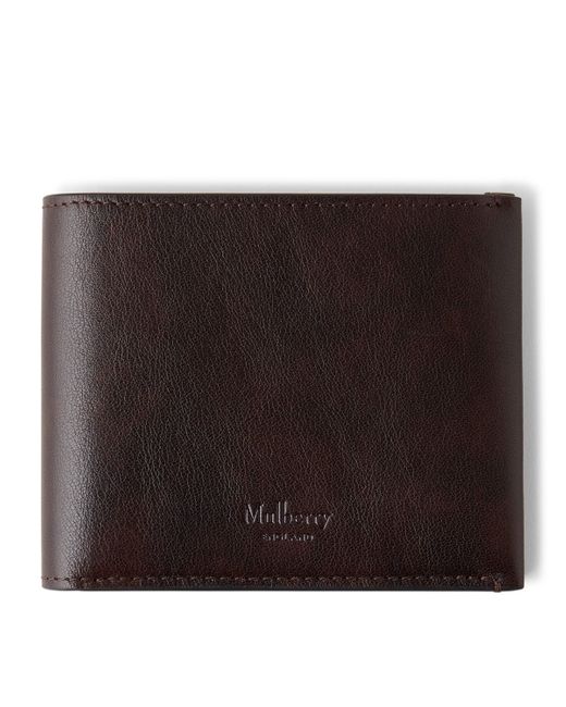 Mulberry Leather Camberwell Card Wallet in Black for Men | Lyst