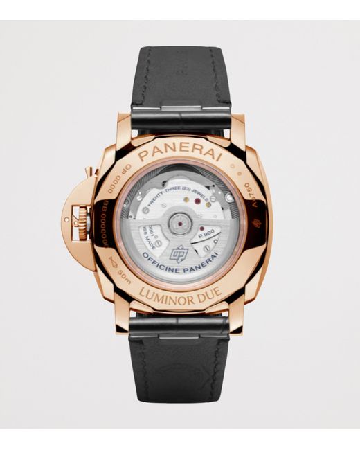 Panerai Rose Luminor Due Watch in Grey for Men | Lyst UK