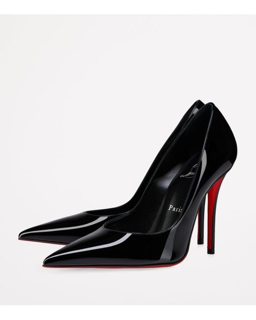 Christian Louboutin Miss Z Patent Leather Pumps 100 in Black | Lyst