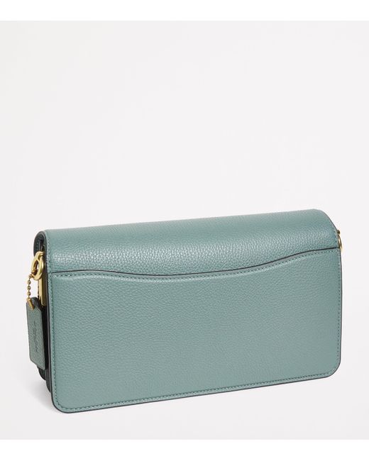 COACH Pebbled Leather Tabby 26 Shoulder Bag in Green | Lyst