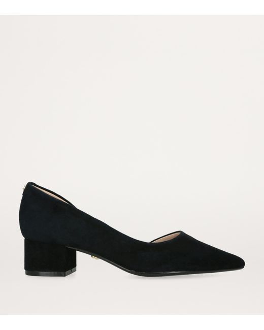 Carvela Kurt Geiger Suede Camilla Pumps in Black | Lyst