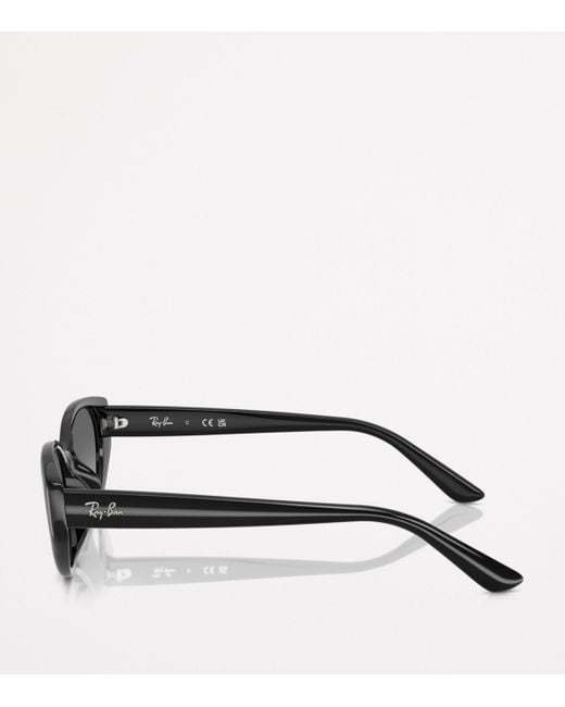 Ray-Ban Rb4457D Bio-Based Sunglasses in Black | Lyst