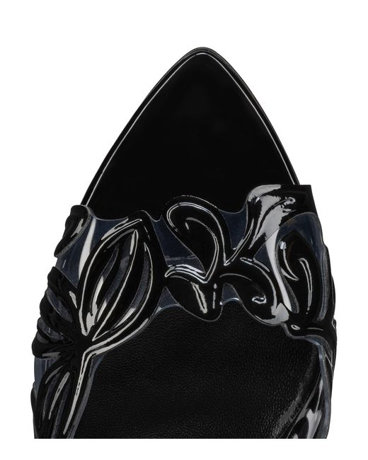 Christian Louboutin Apostropha Petunia Pvc Mules 80 in Black | Lyst