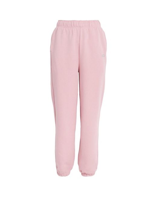 Alo Yoga Logo Accolade Sweatpants in Pink | Lyst
