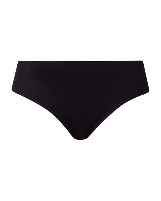Hanro Invisible Touch Midi Briefs in Black | Lyst UK
