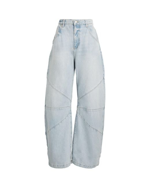 EB DENIM Frederic Barrel-Leg Jeans in Blue | Lyst