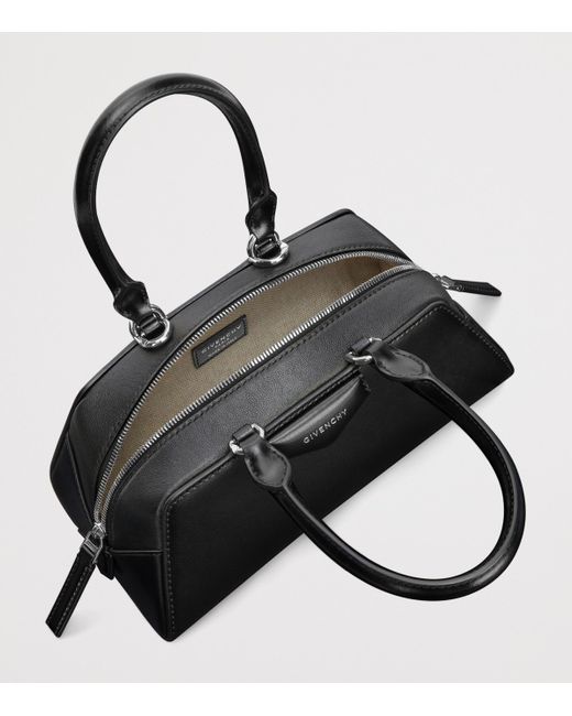 Givenchy Mini Leather Antigona Cube East-West Top-Handle Bag in Black ...