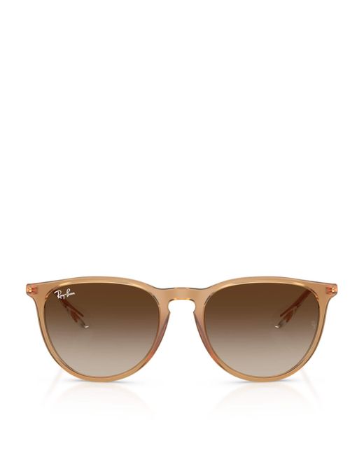 Ray-Ban Rb4171 Erika Classic Sunglasses in Brown | Lyst UK