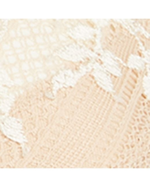 Wacoal Embrace Lace Soft Cup Bra in Natural | Lyst