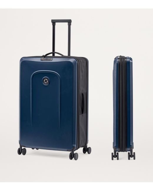 Foldaway Cabin Suitcase in Blue for Men | Lyst