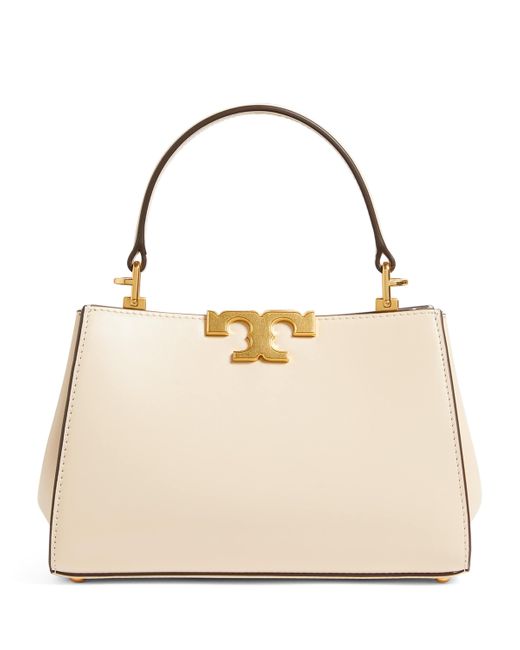 Tory Burch Mini Eleanor Satchel Bag in Natural | Lyst